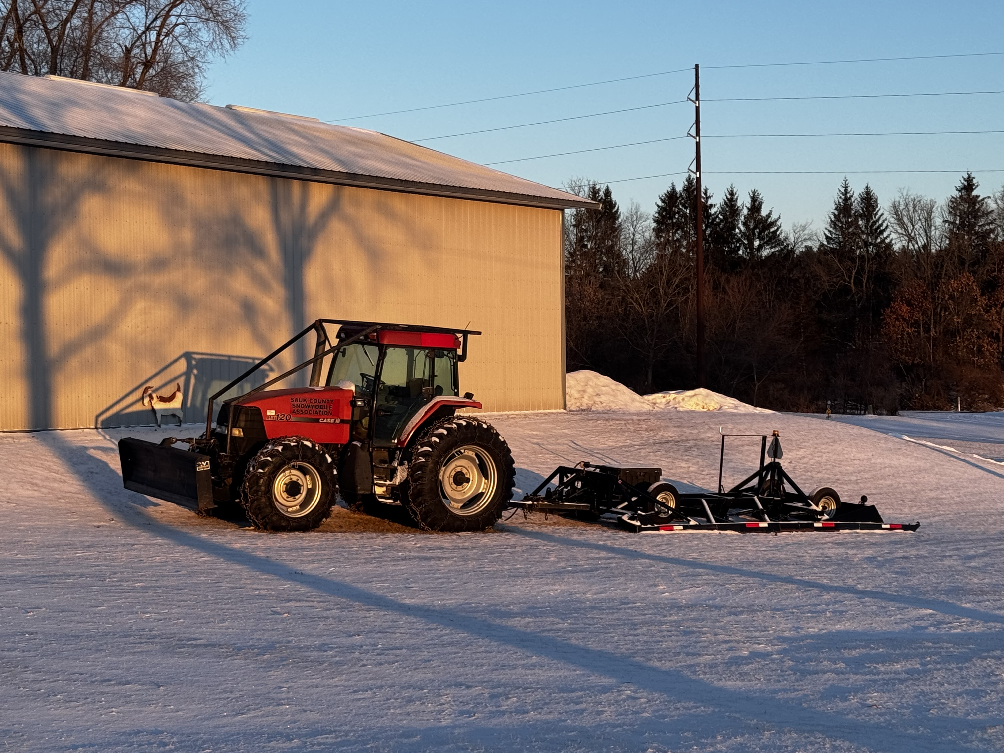 Snowbusters New Groomer! – Merrimac Snowbusters Snowmobile Club